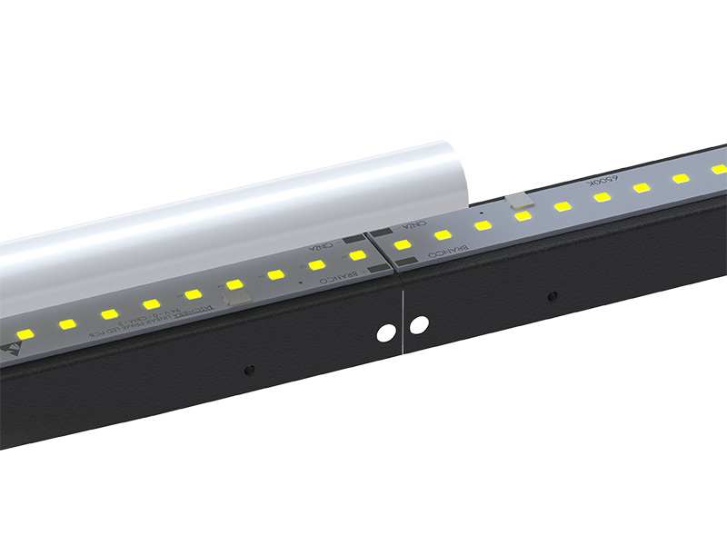 LUMINÁRIA PERFIL LED CONVEX 111 40W SOBREPOR